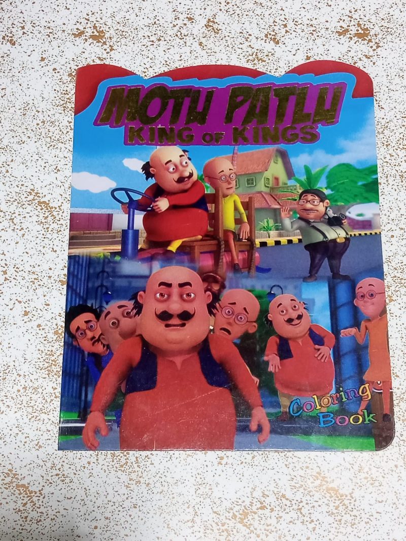 Motu Patlu Coloring Book – AR BookBank