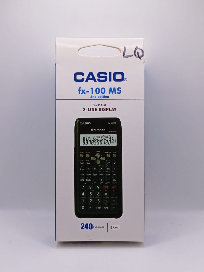Casio-Fx-100 MS – AR BookBank